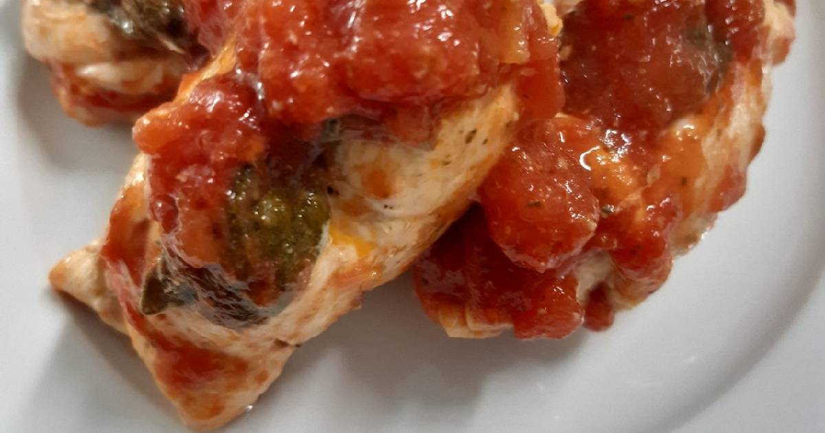 Involtini Napolitano de pollo Receta de Desde Mi Cocina Fmarsiglia- Cookpad