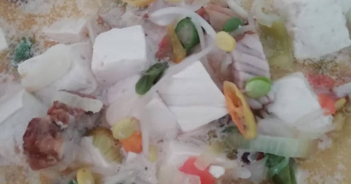 Resep IKAN PARI+TAHU PUTIH MASAK SANTAN PEDAS oleh rulita ulfiana ...