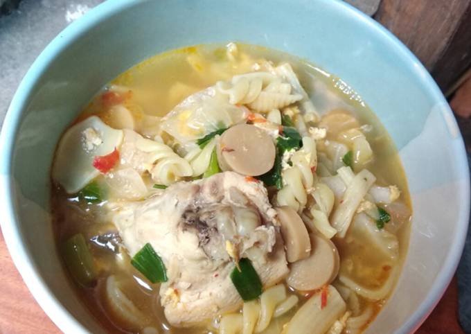 Resep Pasta Macaroni Mix Kuah Seblak oleh Miss Daroinie - Cookpad