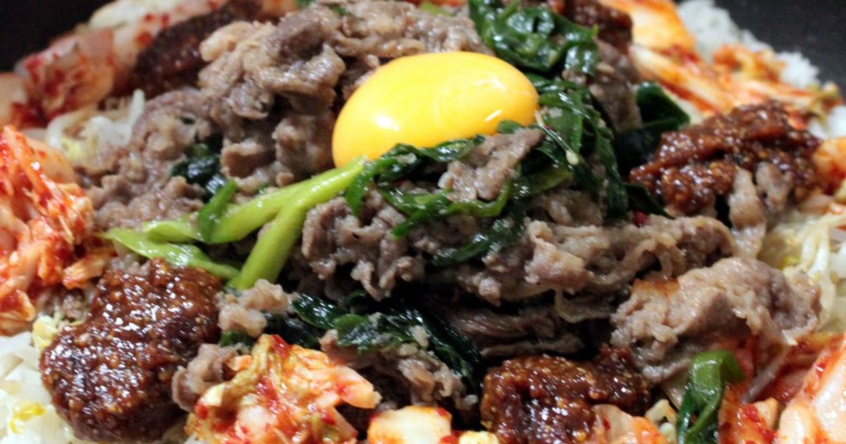 Stone Cooked Style Bulgogi And Bibimbap Recipe by cookpad.japan