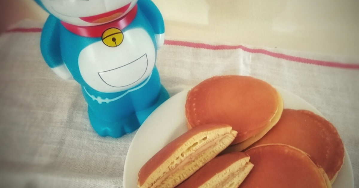 Resep Dorayaki Doraemon #So Easy No Mixer No Oven oleh mrs.rythma - Cookpad