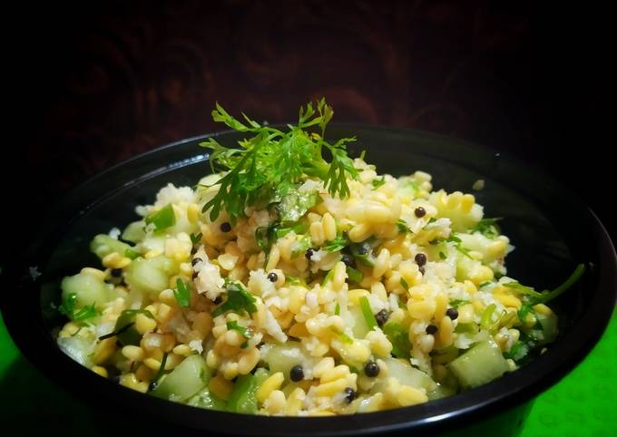Kosambari veg salad Recipe by Anitha (Annie) - Cookpad