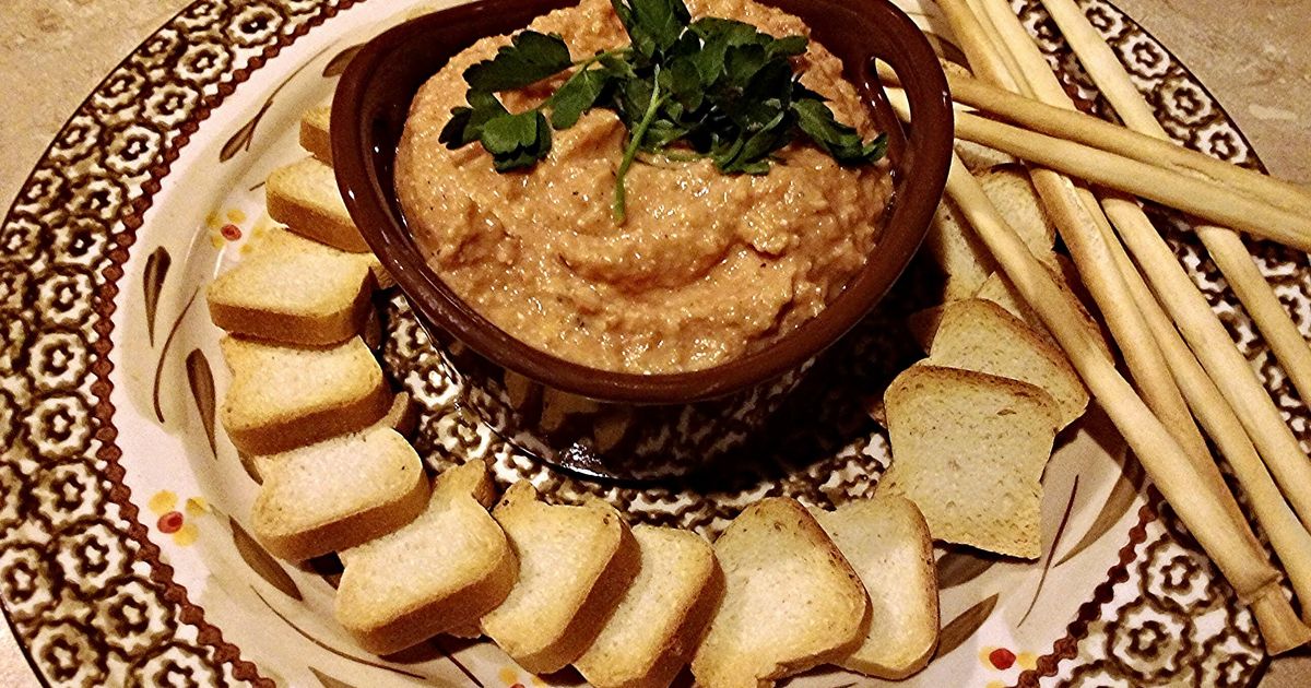 Fire Roasted Tomato And Feta Hummus Recipe By Taylor Topp Comacho