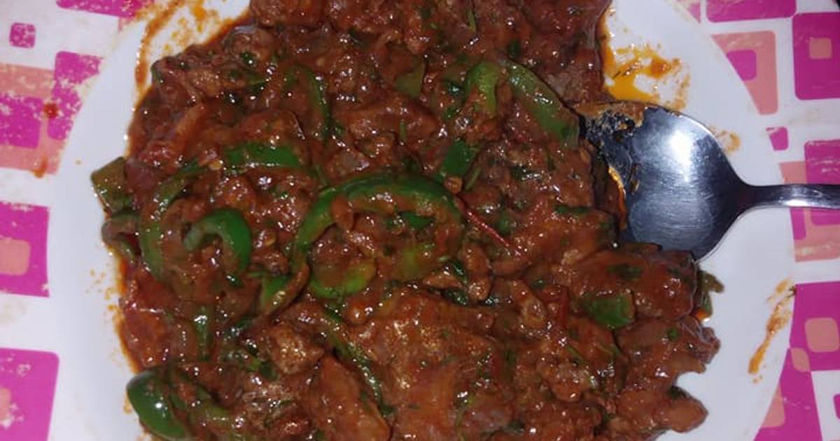 Wet fry Beef Recipe by Isabella - Cookpad