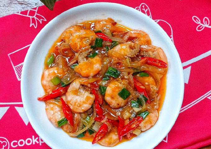 Resep Udang Saus Tiram oleh Mama Nia - Cookpad