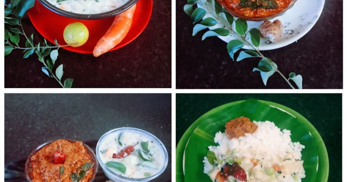 தேங்காய் பால் சொதியும், இஞ்சி துவையலும்(Coconut Milk Sothi,Inji ...
