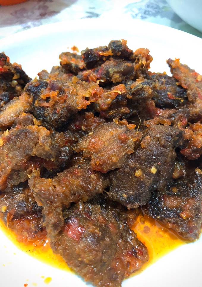 Resipi Daging dendeng berlado oleh mizz fy - Cookpad