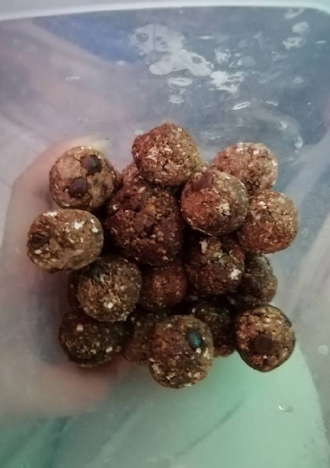 Resep Cemilan oat coklat tanpa mixer tanpa oven oleh Indry Ervianti ...