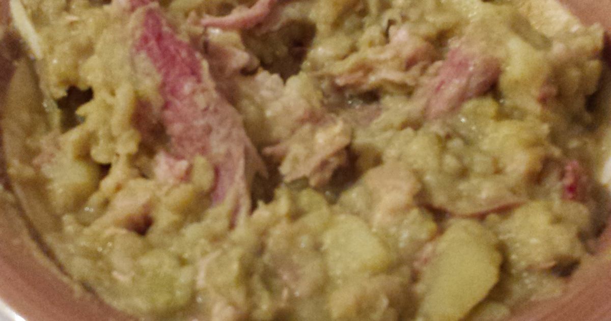 Crock Pot Pea And Ham Soup (Pea Wack) Recipe By John Hunter