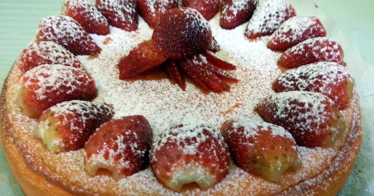 Raspberry flavored cheesecake Recipe by banic - Cookpad