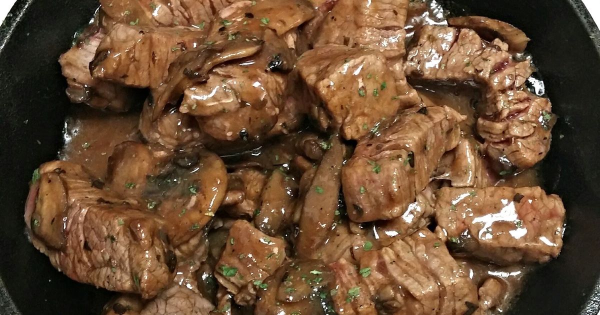 Pan Seared Cajun Beef Tips Recipe By Michael Riccardi