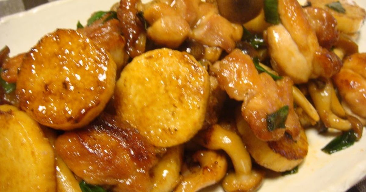 Sweet And Savory Chicken And Nagaimo Yam Stir Fry Recipe By Cookpad.Japan