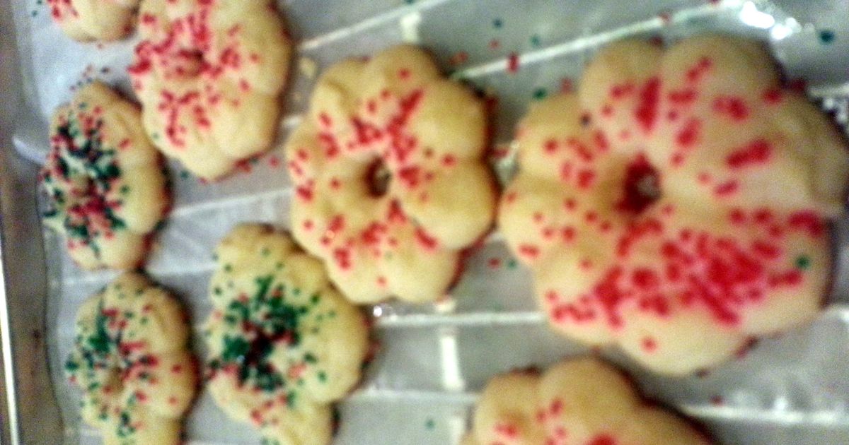 Cookie Press Cookies Recipe By Rattlesnake Jake
