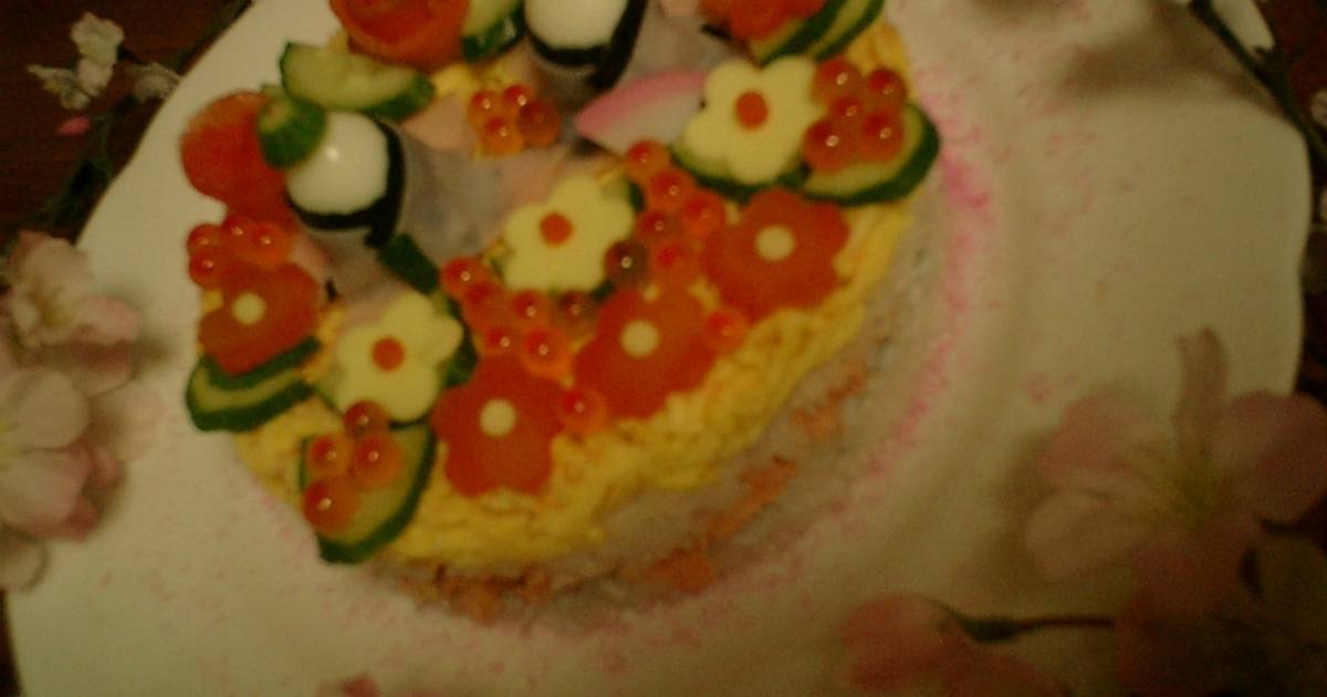 45 easy and tasty sushi cake recipes by home cooks - Cookpad
