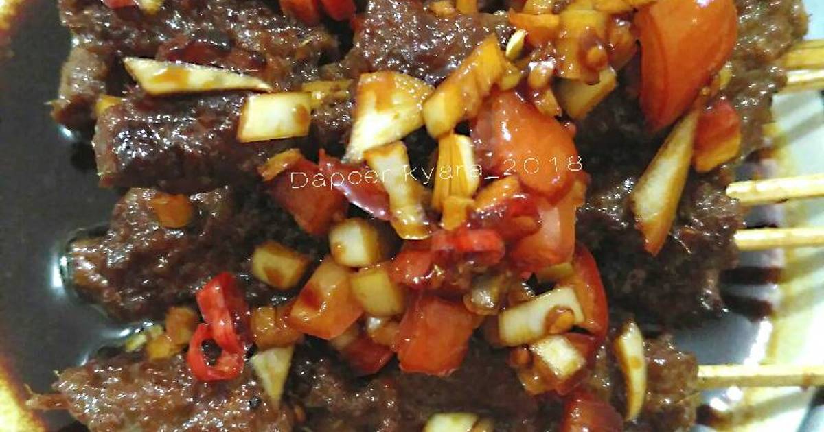 Resep Sate Maranggi khas Purwakarta #PR_HomeMadeStreetFood oleh Dapoer ...