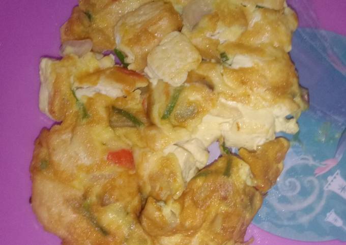 Resep Telur Dadar Tahu simple oleh Bunda Tya simple. - Cookpad