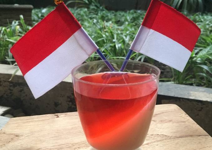Resep #Merah putih 🇮🇩🇮🇩. Puding merah putih oleh Anna Maya - Cookpad