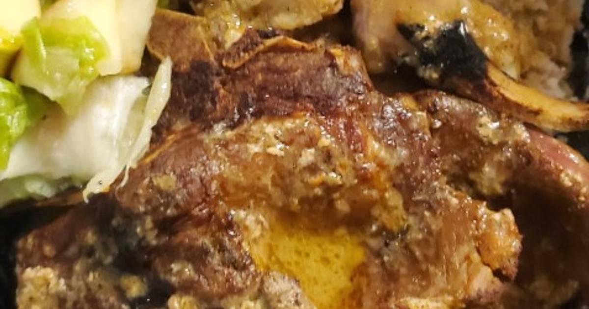 Chuleta de puerco sin hueso - 883 recetas caseras- Cookpad