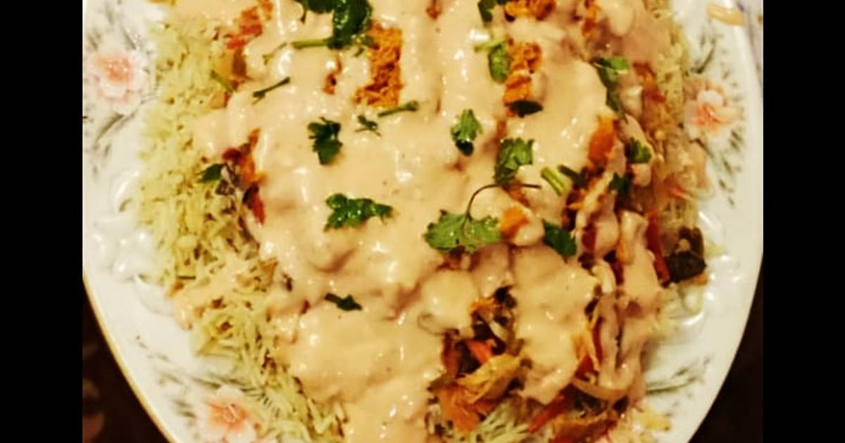 Rainbow BBQ Rice.🌈 Recipe by Laiba Usama - Cookpad