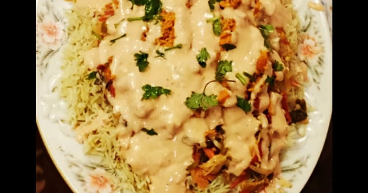 Rainbow Bbq Rice.🌈 Recipe by Laiba Usama - Cookpad
