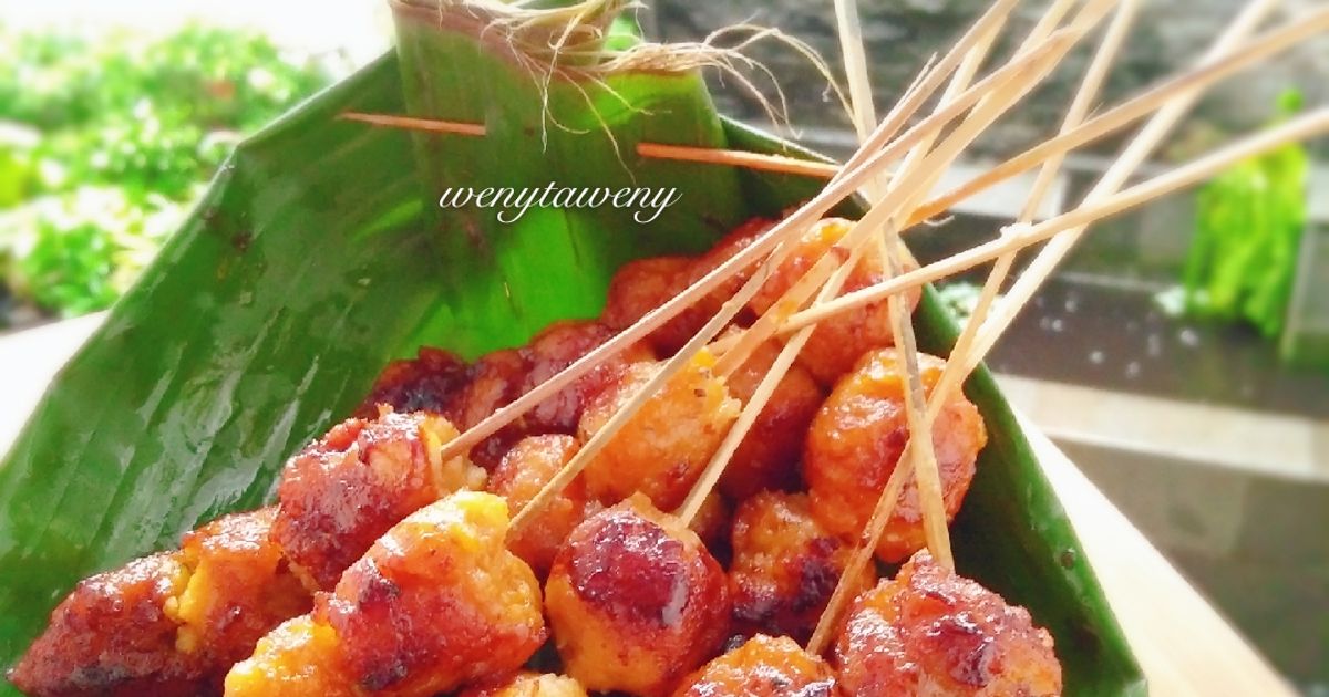 Resep Sate Cilok Jamur oleh Wenyta - Cookpad