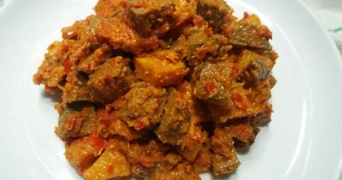 Resep Sambal Goreng Ati Sapi & Kentang oleh Nita - Cookpad