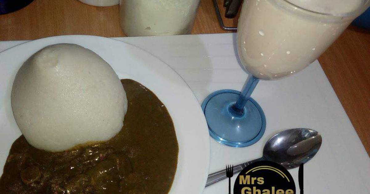 Tuwon semolina miyar kuka da kunun aya Recipe by Mrs Ghalee Tk Cuisine ...