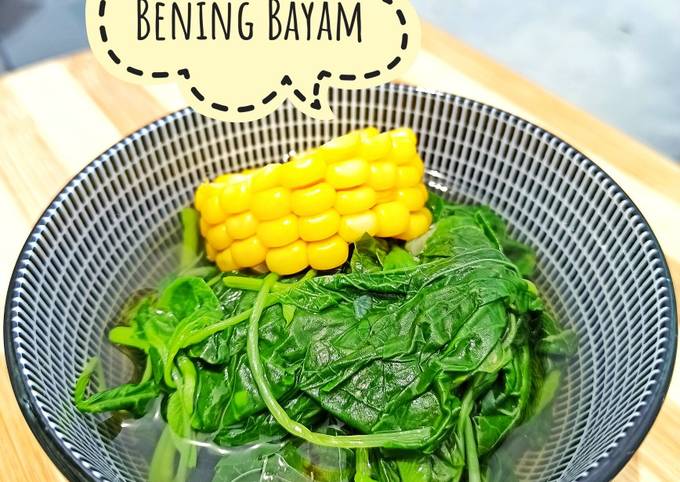Resep Bening Bayam oleh Retno Yuni - Cookpad