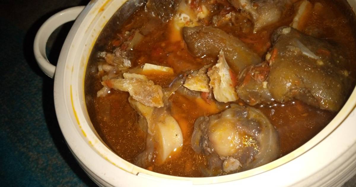 Cow leg Recipe by salma bako - Cookpad