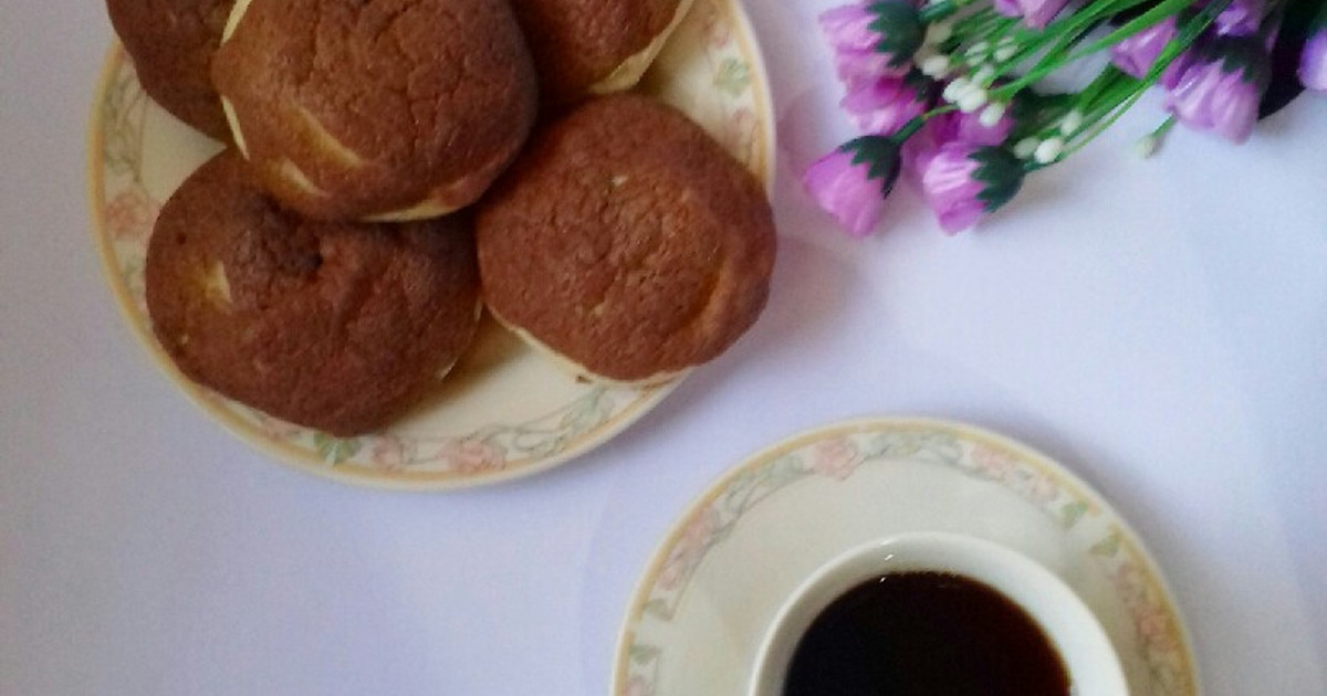 Resep Mexican Coffee Bun / Roti Boy / Roti O oleh KasMira - Cookpad