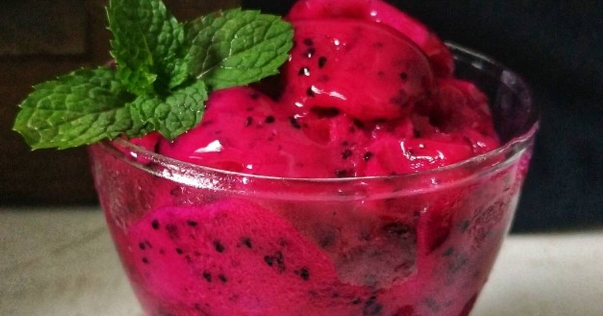 67 resep sorbet buah naga enak dan mudah - Cookpad