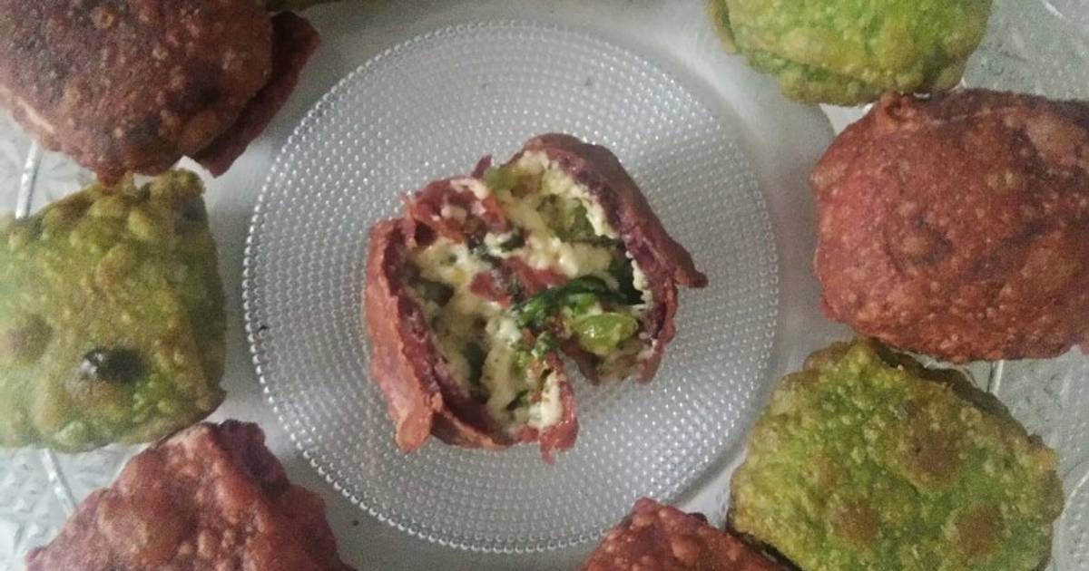 Colourful paneer veg parcel Recipe by Nidhi Desai - Cookpad