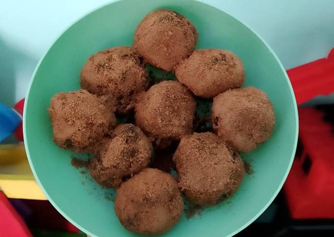Resep Mochi Milo isi Keju oleh Rysma Primagara - Cookpad