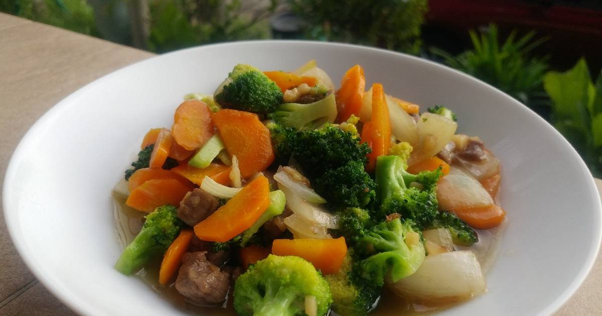 Resep Brokoli Cah Sapi oleh Anggraita - Cookpad