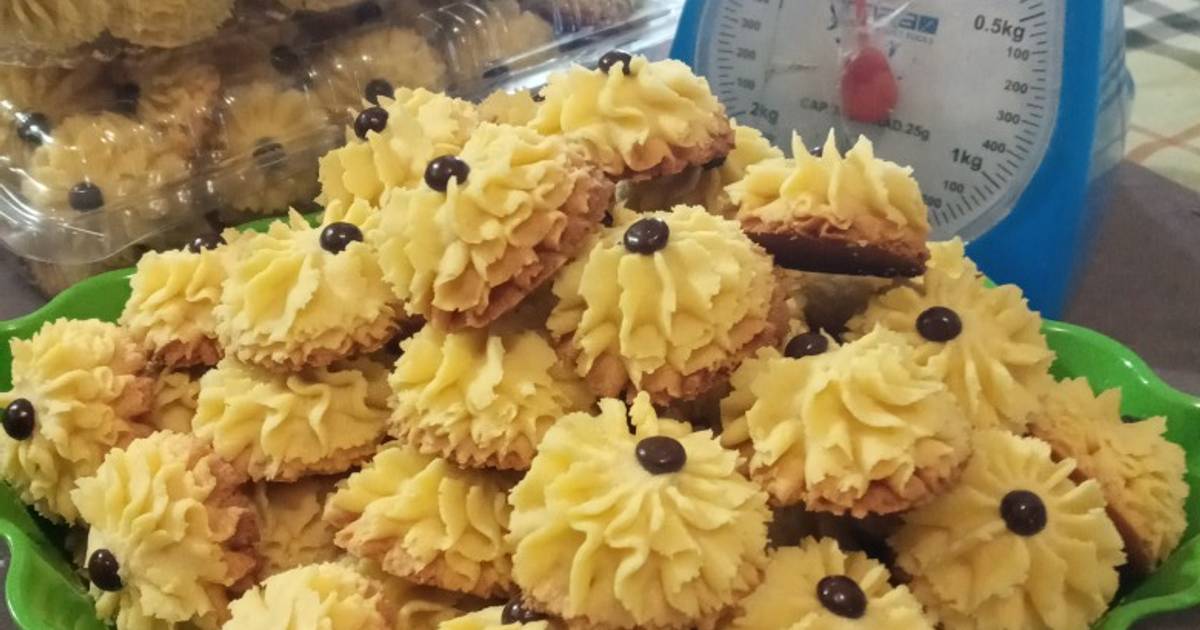 53 resep kue semprit mawar 500gram enak dan mudah - Cookpad