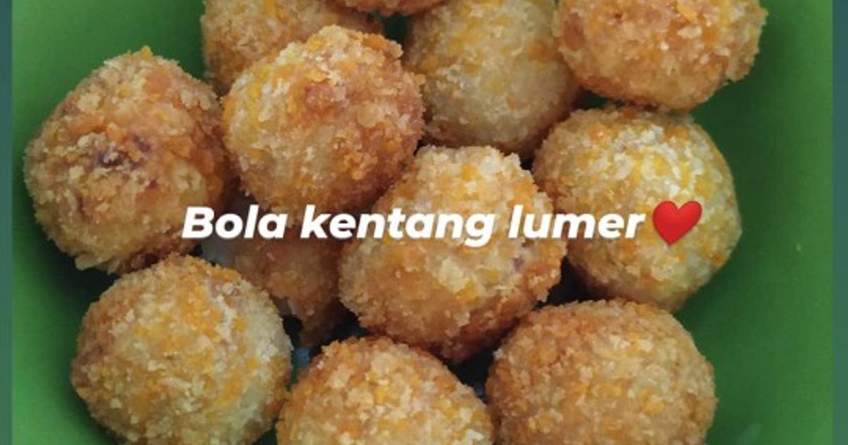 Resep Snack Mpasi 10m+ "Bola Bola Kentang Lumer" oleh Isna Dewi - Cookpad