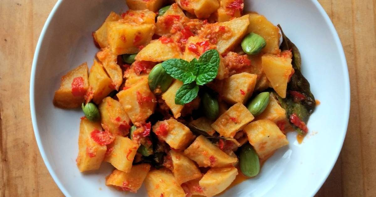 Resep Kentang Pete Balado oleh Ria Mamanya Tata - Cookpad