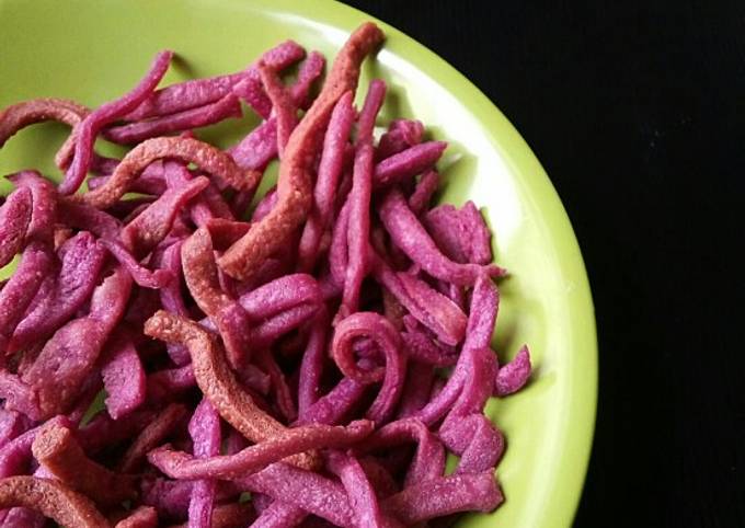 Resep Stick Ubi Ungu (Manis) oleh Angken Keenan - Cookpad