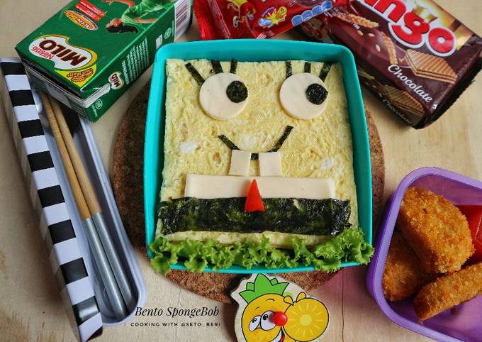 Resep Bento SpongeBob oleh seto_beri - Cookpad