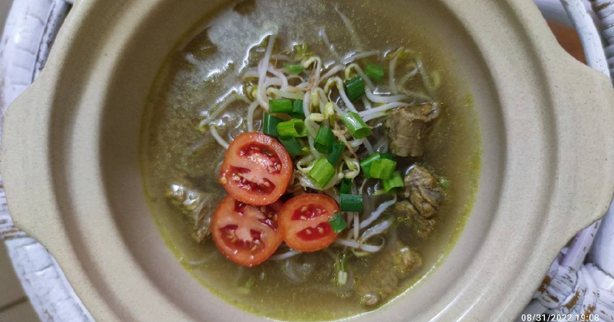 Resep Soto Mie Lethek dengan konsep NDF (Menu keluarga & MPASI) oleh ...