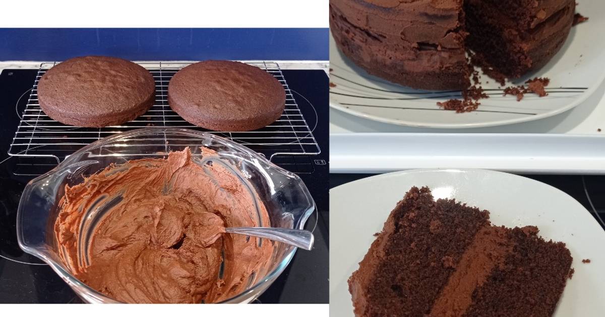 Chocolate Sponge Cake Recipe by C - Cookpad