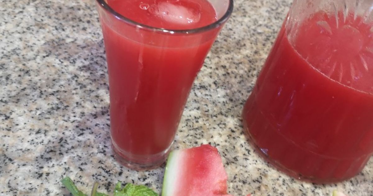 Water Melon Cooler Recipe by Rehana Wasim - Cookpad