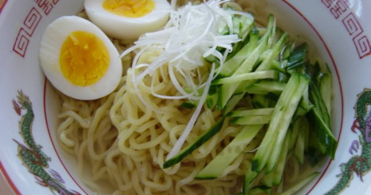 Simple Chilled Ramen Recipe By Cookpadjapan Cookpad