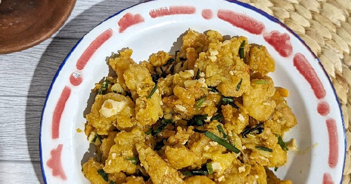 Resep Udang Telur Asin Simple oleh Riya Malikha - Cookpad