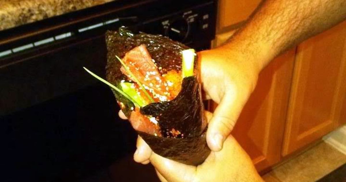 Spicy Tuna Hand Roll Recipe By Uncle Paulie