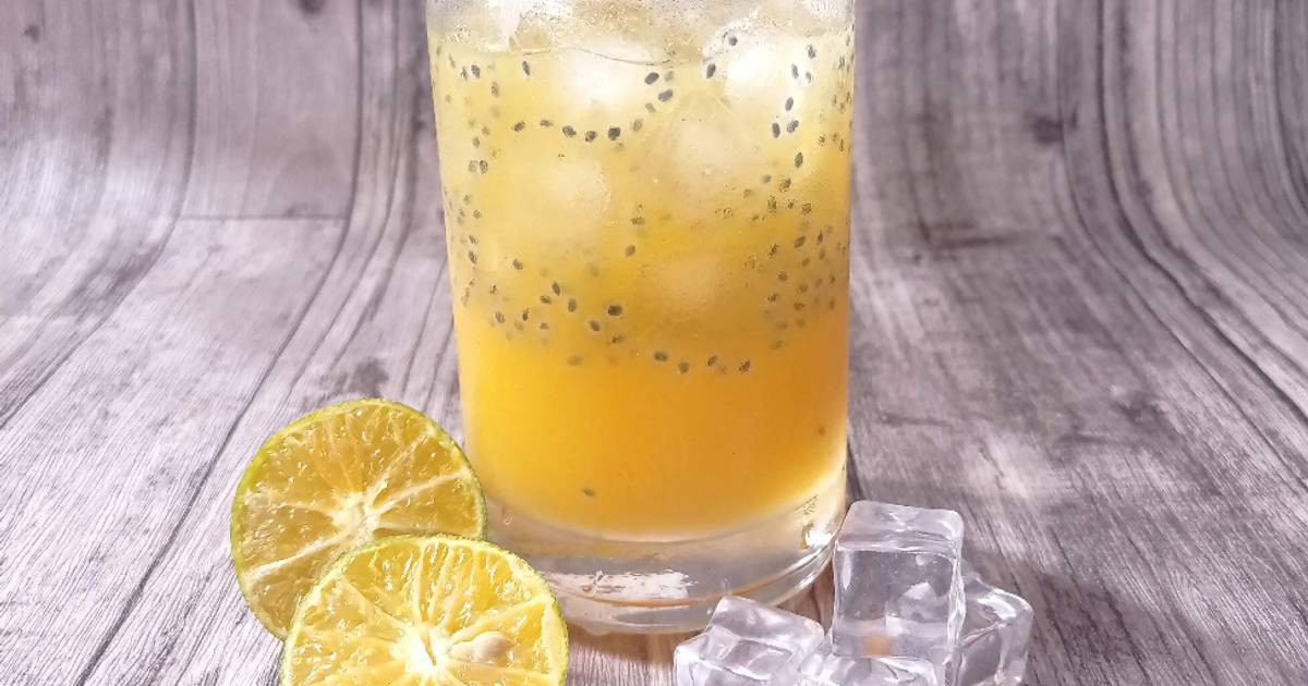 Resep Es Jeruk Selasih oleh Febry Caturia - Cookpad