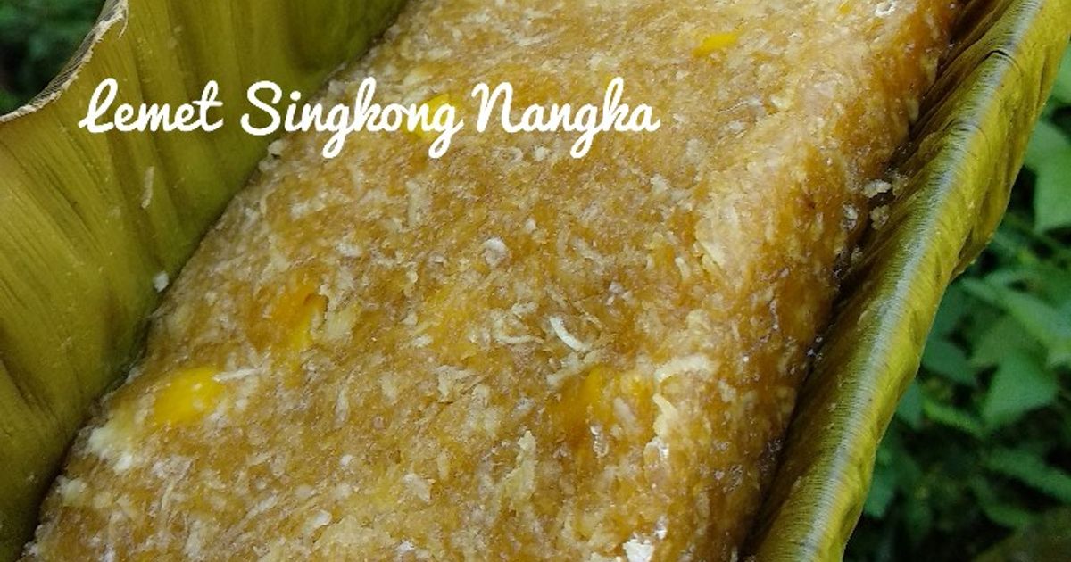 Resep Lemet Singkong Nangka oleh Ririsk - Cookpad