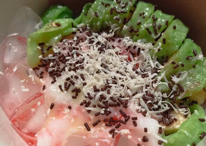 Resep Es Pisang Ijo oleh Febriane Isnaini - Cookpad