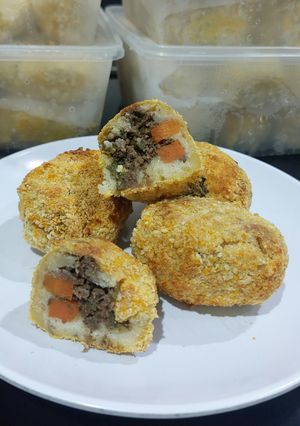 Resep Anabolic Kroket Sapi Tradisional|High Protein, Low Calorie, Sugar ...