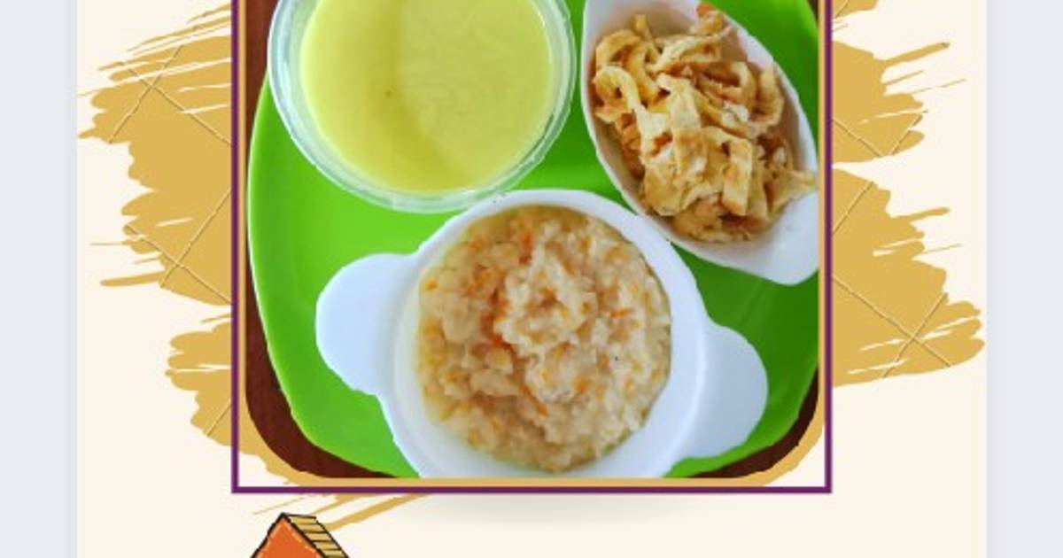 229 resep bubur tim telor mpasi enak dan mudah - Cookpad